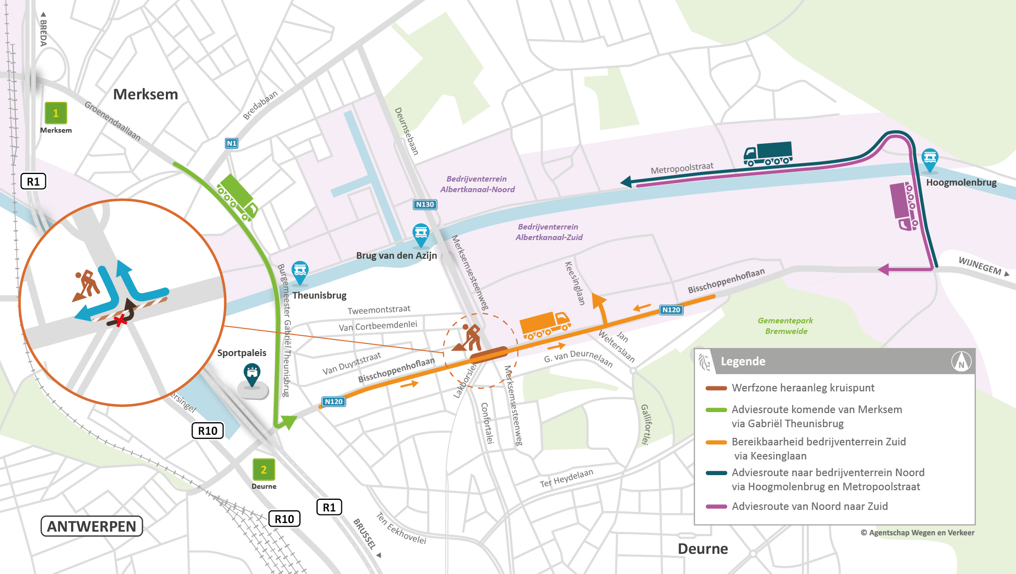 Actuele hinder | Wegen en verkeer
